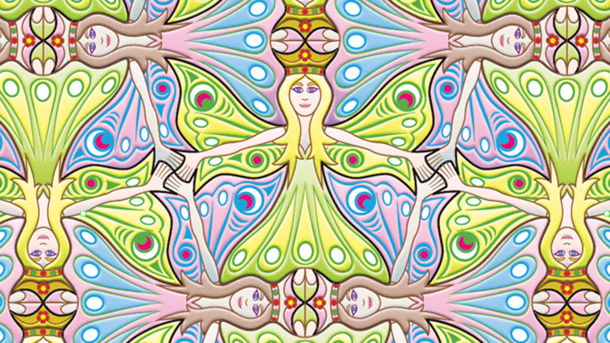 “Butterfly Queen” by Alain Nicolas - Tiled.art