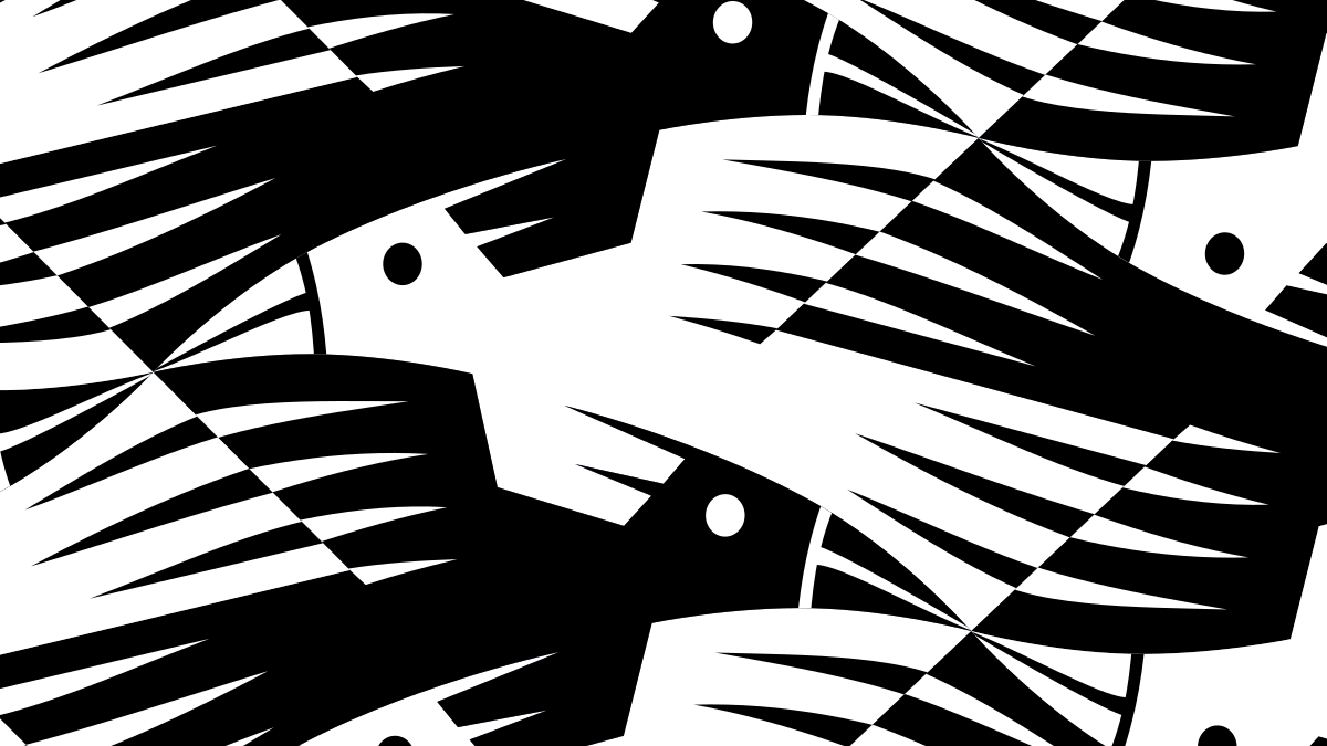 “Figure 5 (birds)” by Andrew Crompton - Tiled.art