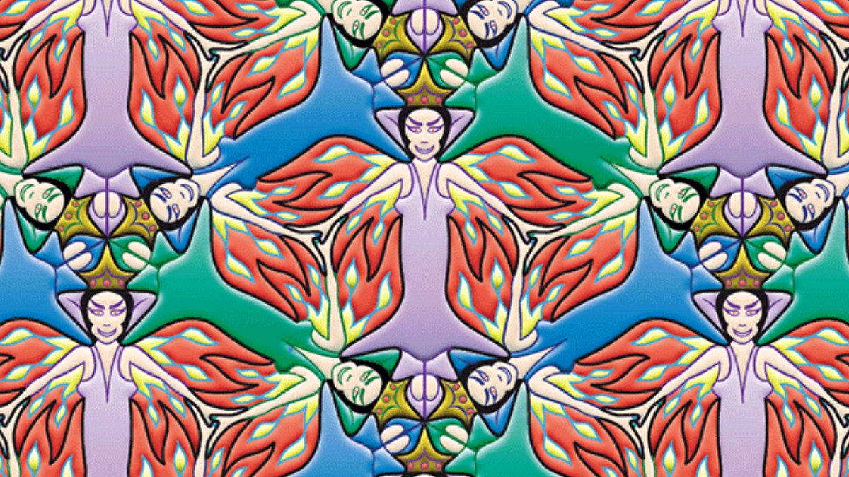 “Fire Queen” by Alain Nicolas - Tiled.art