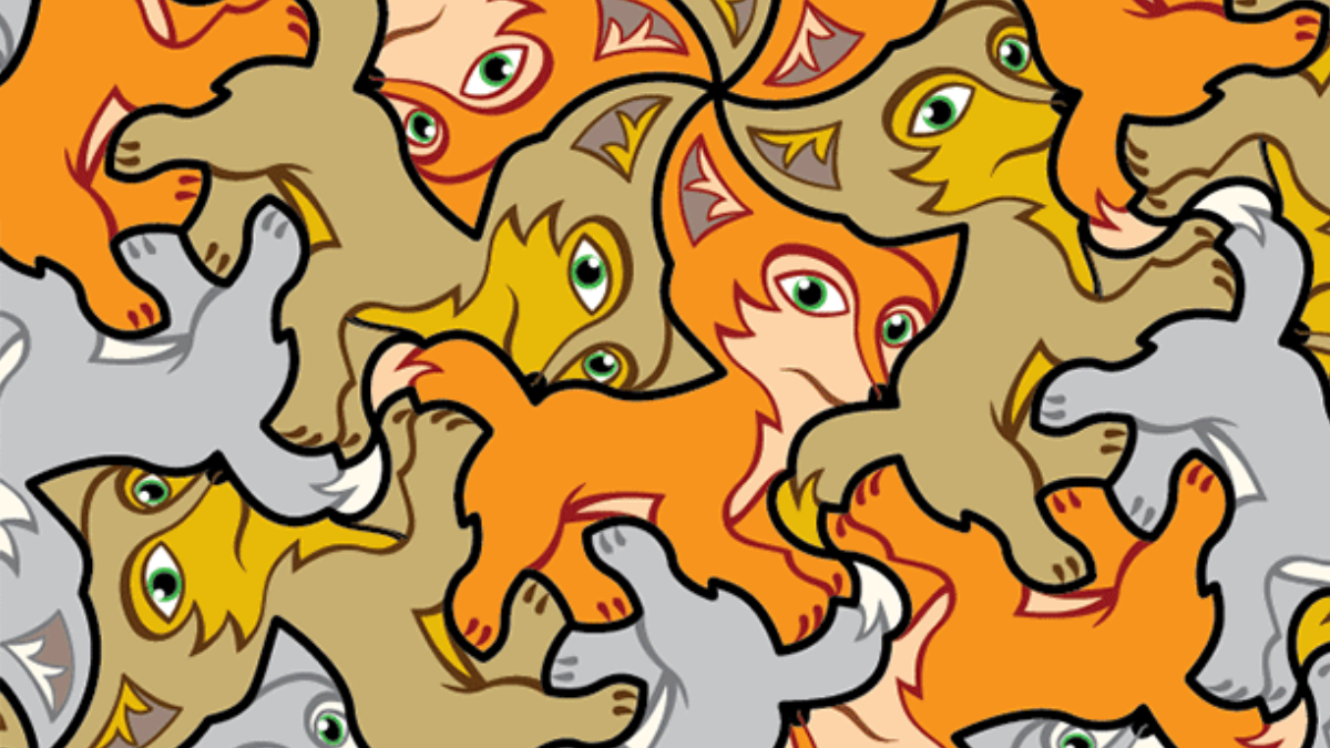 “Fox Cub” by Alain Nicolas - Tiled.art