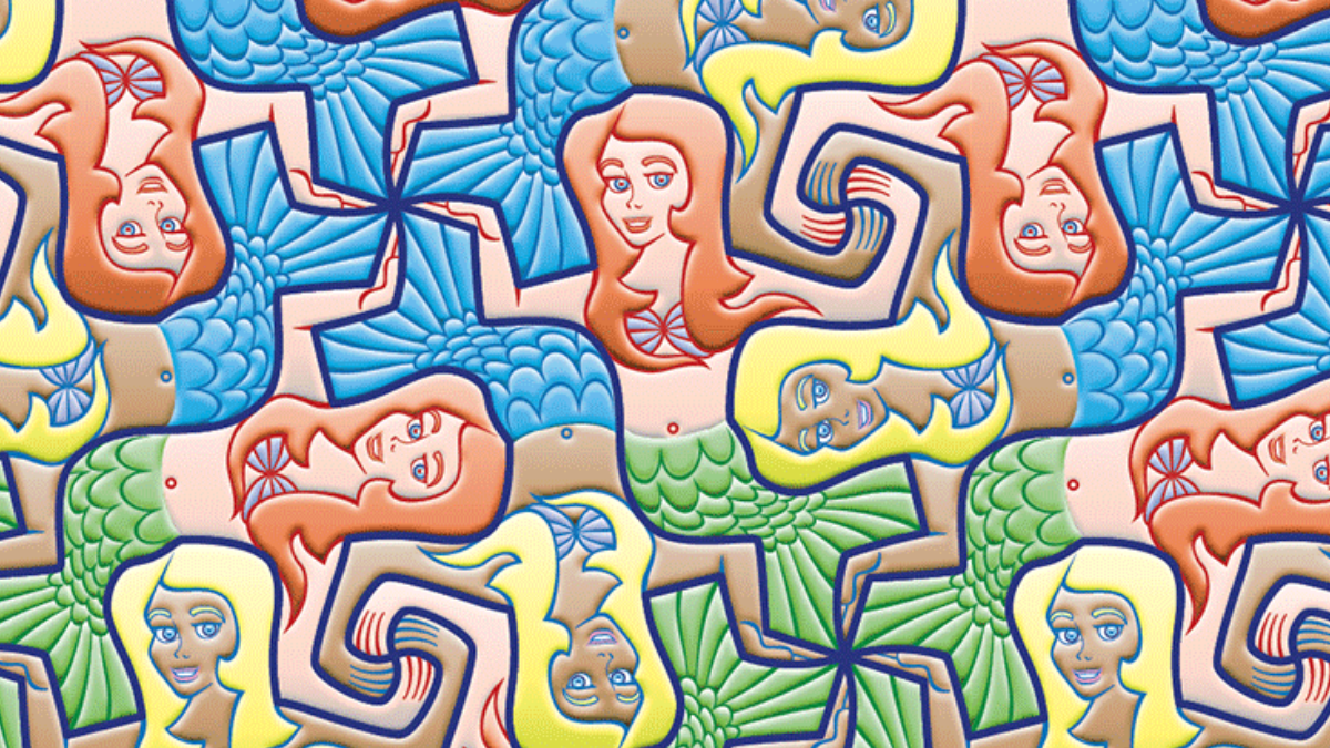 “The Little Mermaid” by Alain Nicolas - Tiled.art