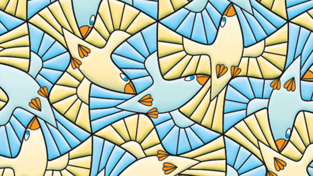 “Triangle Bird” by Alain Nicolas - Tiled.art
